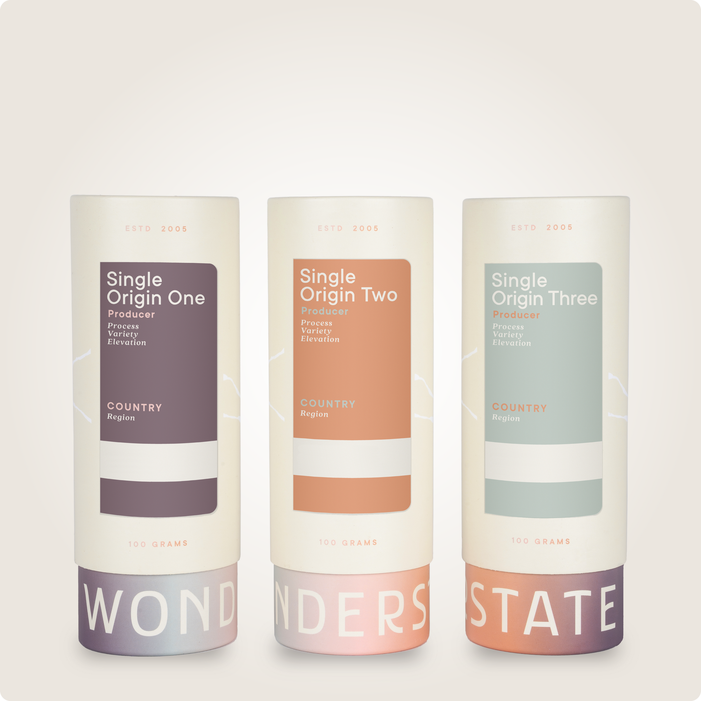 Single Origin Flight (3x100g) | Sustainably Sourced | Wonderstate Coffee